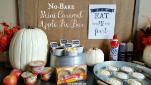 No-Bake Mini Caramel Apple Pie Bar - My Pinterventures