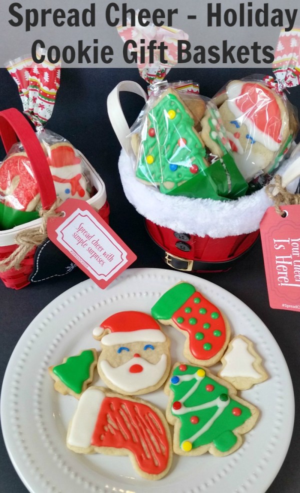 Spread Cheer – Holiday Cookie Gift Baskets - My Pinterventures
