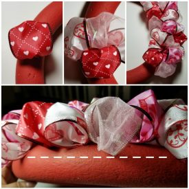 Valentine’s Day Ribbon Loop Wreath with Video Tutorial - My Pinterventures