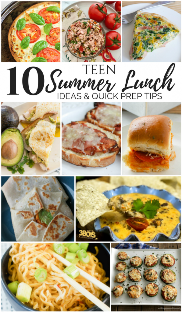 10+ Teen Summer Lunch Ideas & Quick Meal Prep Tips- MM #211
