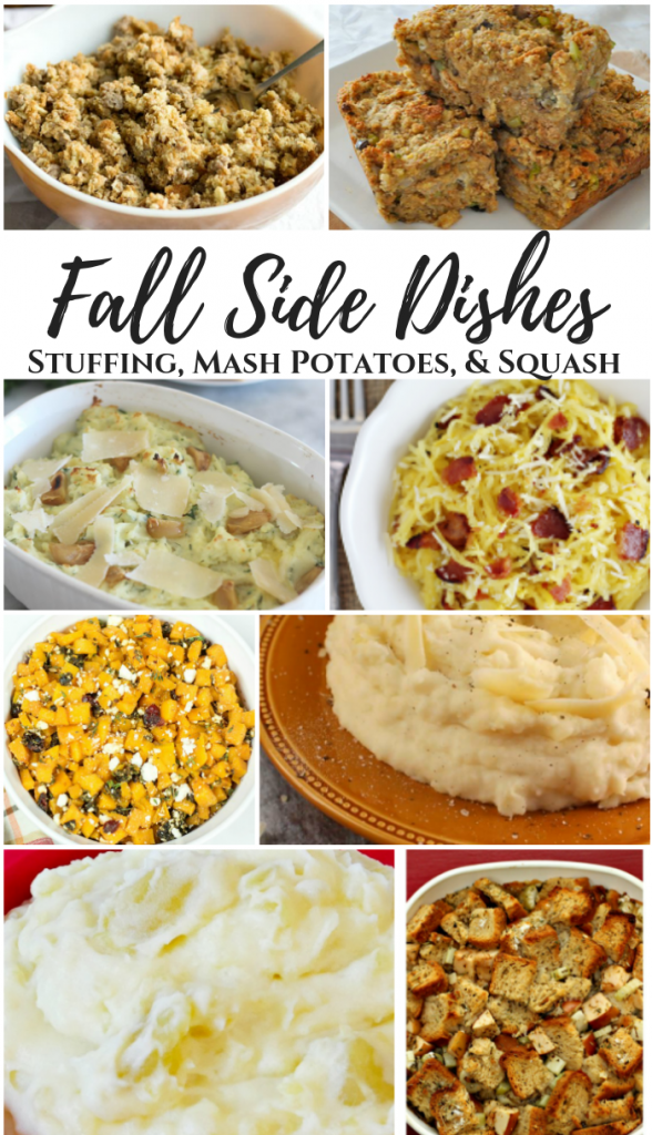 Fall Side Dishes – Stuffing, Mash Potatoes, & Squash - My Pinterventures