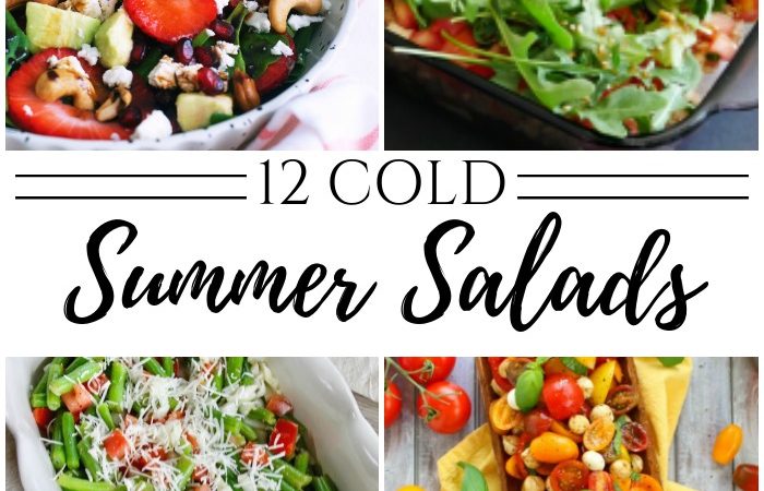12 Cold Summer Salad Side Ideas - MM #252 – My Pinterventures