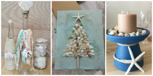 35+ Christmas in July Beach Crafts – Seashells, Sea Glass, & More! - My ...