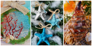 35+ Christmas in July Beach Crafts – Seashells, Sea Glass, & More! - My ...