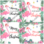 Christmas Flamingo Printables – Have a Flocking Christmas - My ...