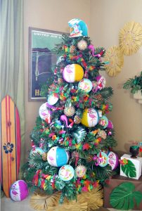 Luau Santa Christmas Tree – Tropical Christmas - My Pinterventures