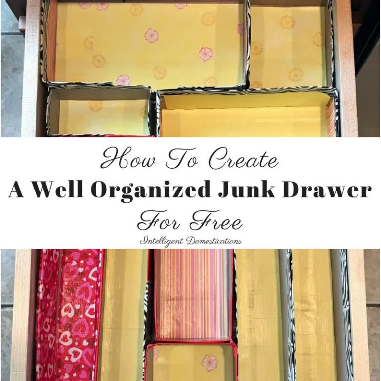 5-step Junk Drawer Organization – Week 1 Drawer Organization Blog Hop ...