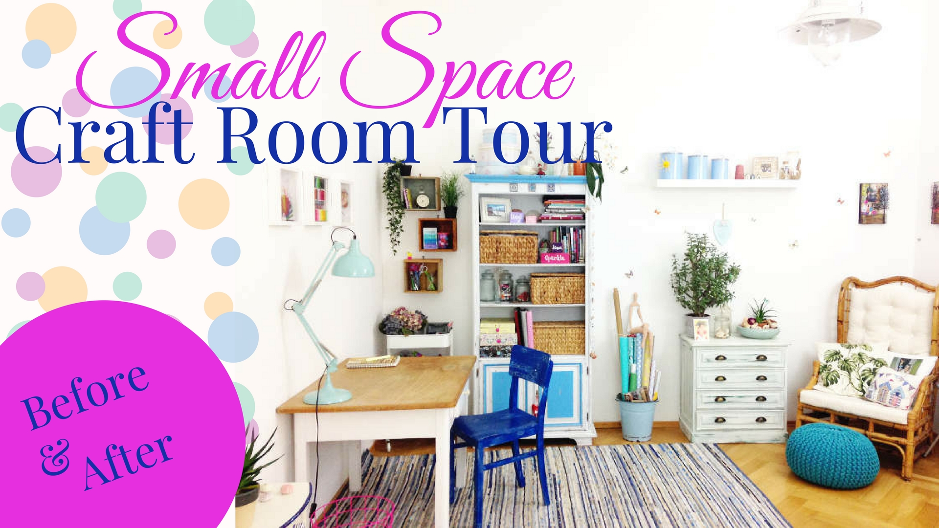 Tropical Craft Room Reveal! – Week 5 of the Craft Room Challenge - My ...