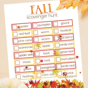 50 Printable Thanksgiving Games - My Pinterventures