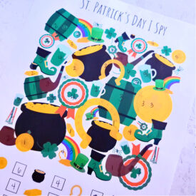 Free St. Patrick’s Day I Spy Game - My Pinterventures