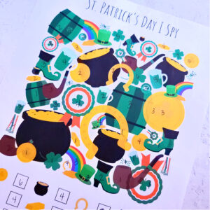 Free St. Patrick’s Day I Spy Game - My Pinterventures