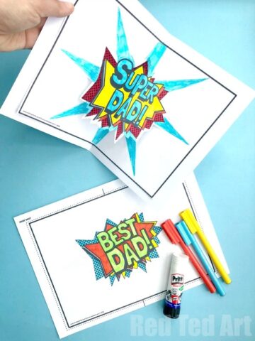 Father’s Day Gift Ideas for the Kids to Make: FREE Printable Cards ...
