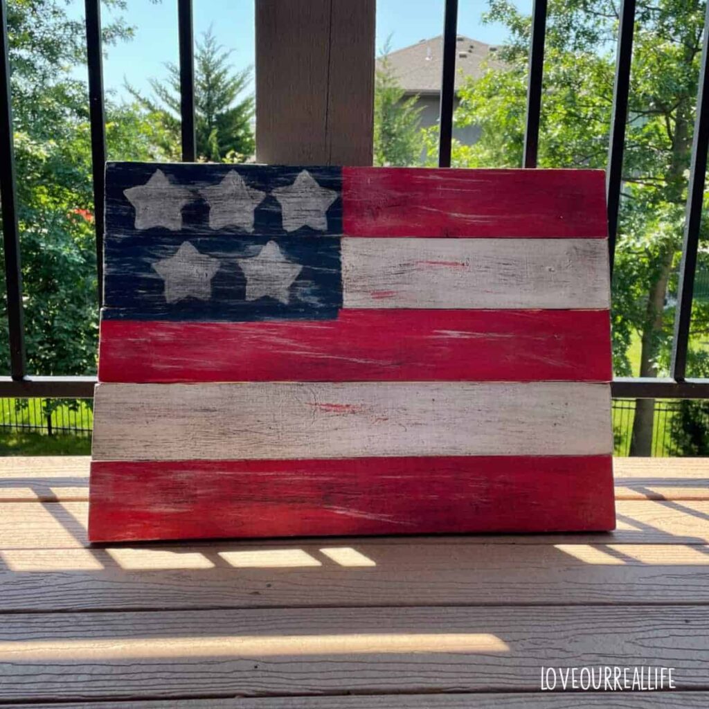 Easy Patriotic Flag Themed Crafts for Adults - My Pinterventures