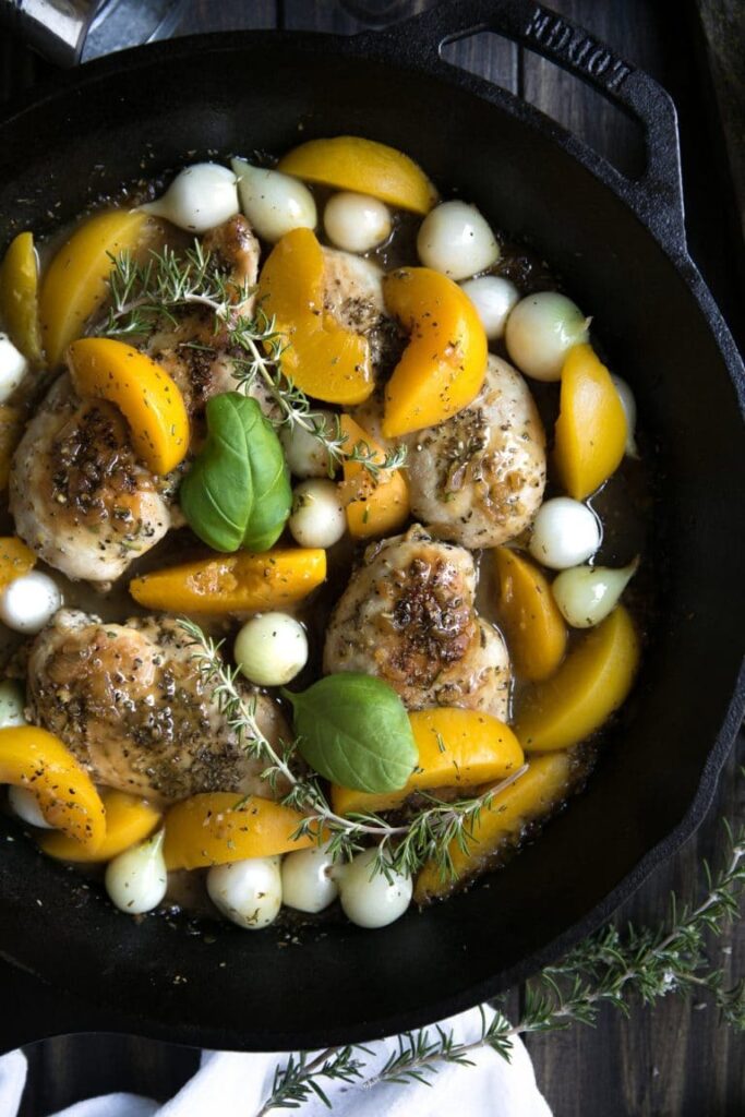 Savory Dinner Ideas with Peaches - My Pinterventures