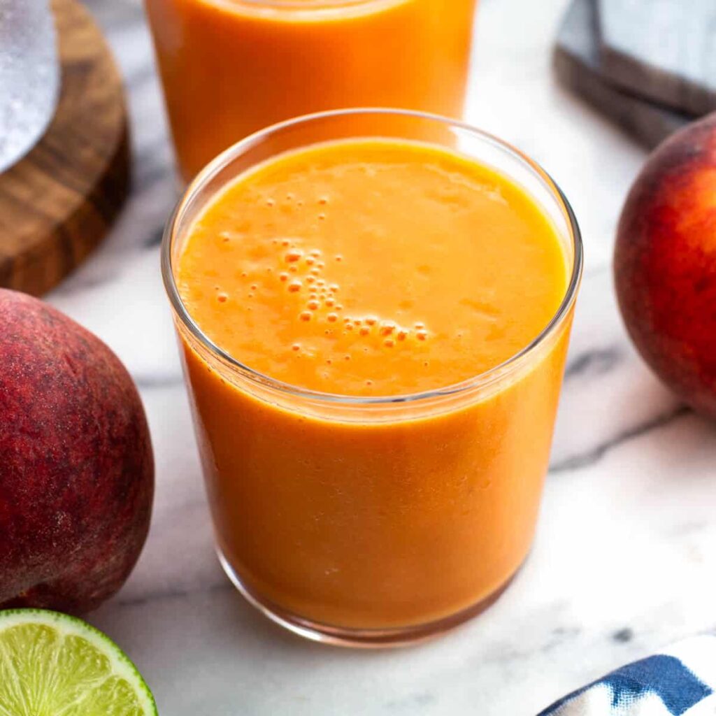 20 of the Best Peach Smoothie and Milkshake Recipes - My Pinterventures