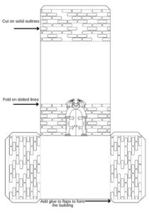 Free Printable 3D Haunted Castle – Halloween Paper Craft - My ...