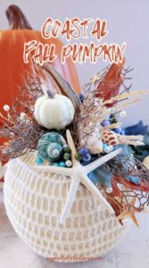 DIY Boho Fall Coastal Pumpkin – Beach Decor - My Pinterventures