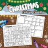 Christmas Coloring Countdown Calendar Printable - My Pinterventures