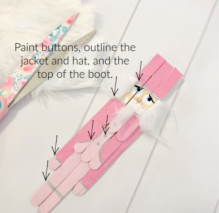 How to Make Popsicle Stick Nutcrackers - My Pinterventures