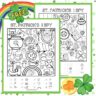 FREE St. Patrick’s Day I Spy Coloring Game - My Pinterventures