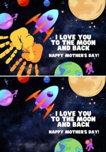 Mother’s Day Handprint Art Templates: A Perfect Gift to Show Your Love ...