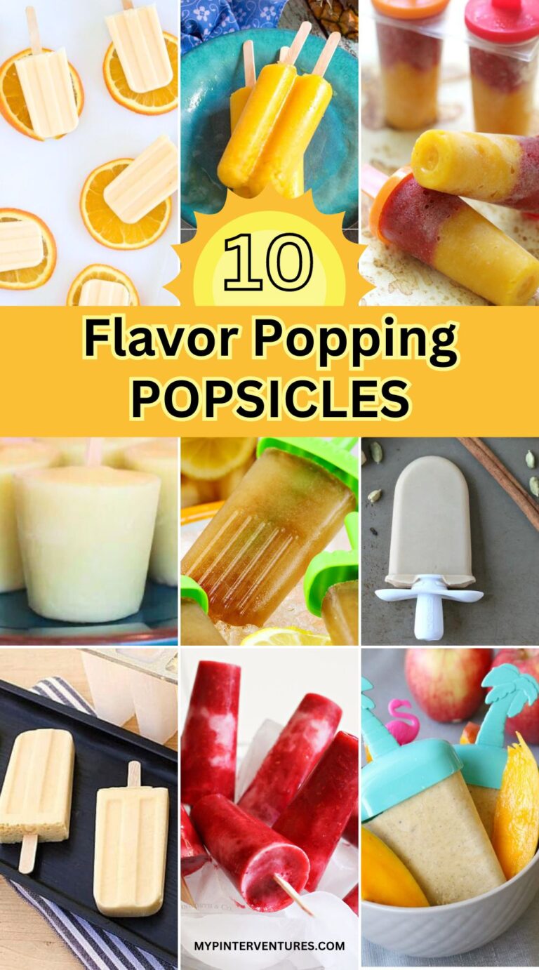 10 Flavor Popping Popsicles - My Pinterventures
