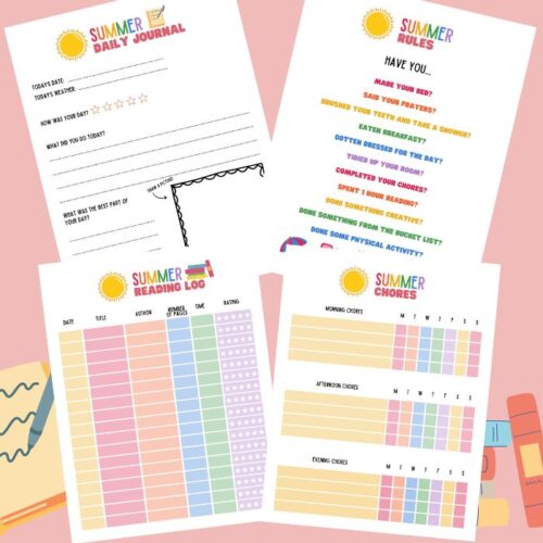 Ultimate Kid Summer Bucket List Bundle: Fun-filled Activities and Daily ...